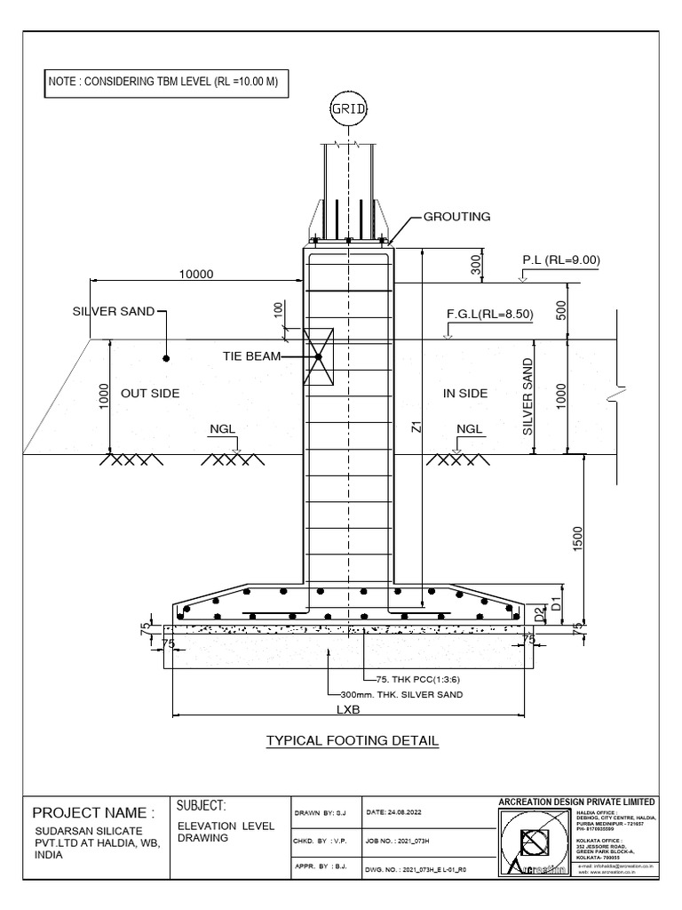2021 - 073H Elevation Level Drawing - El - 01 | PDF