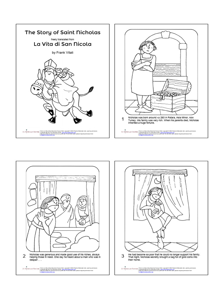 Story of Saint Nicholas | PDF