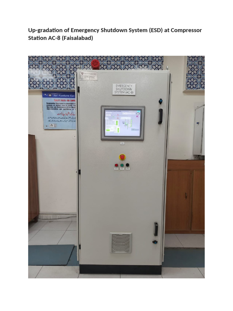 1-ESD System Upgradation | PDF