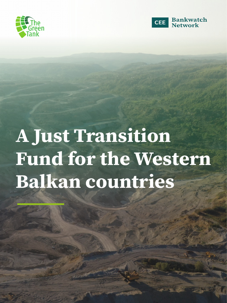 A Just Transition Fund for the Western Balkan countries | PDF ...