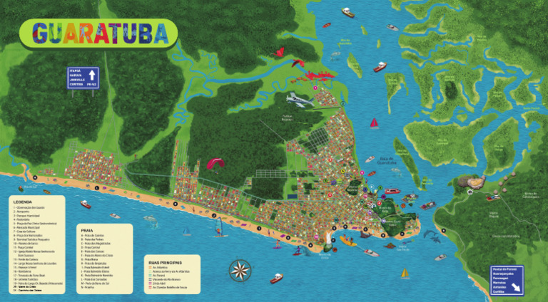 Mapa-Guaratuba | PDF
