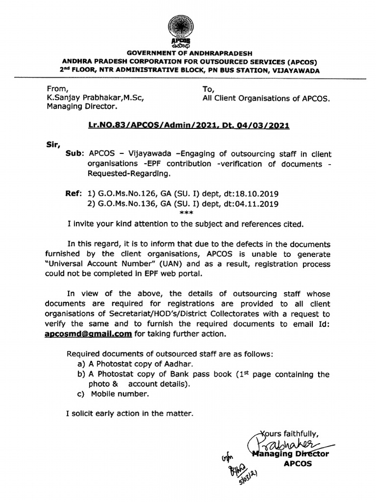 Apcos Recruitment | PDF