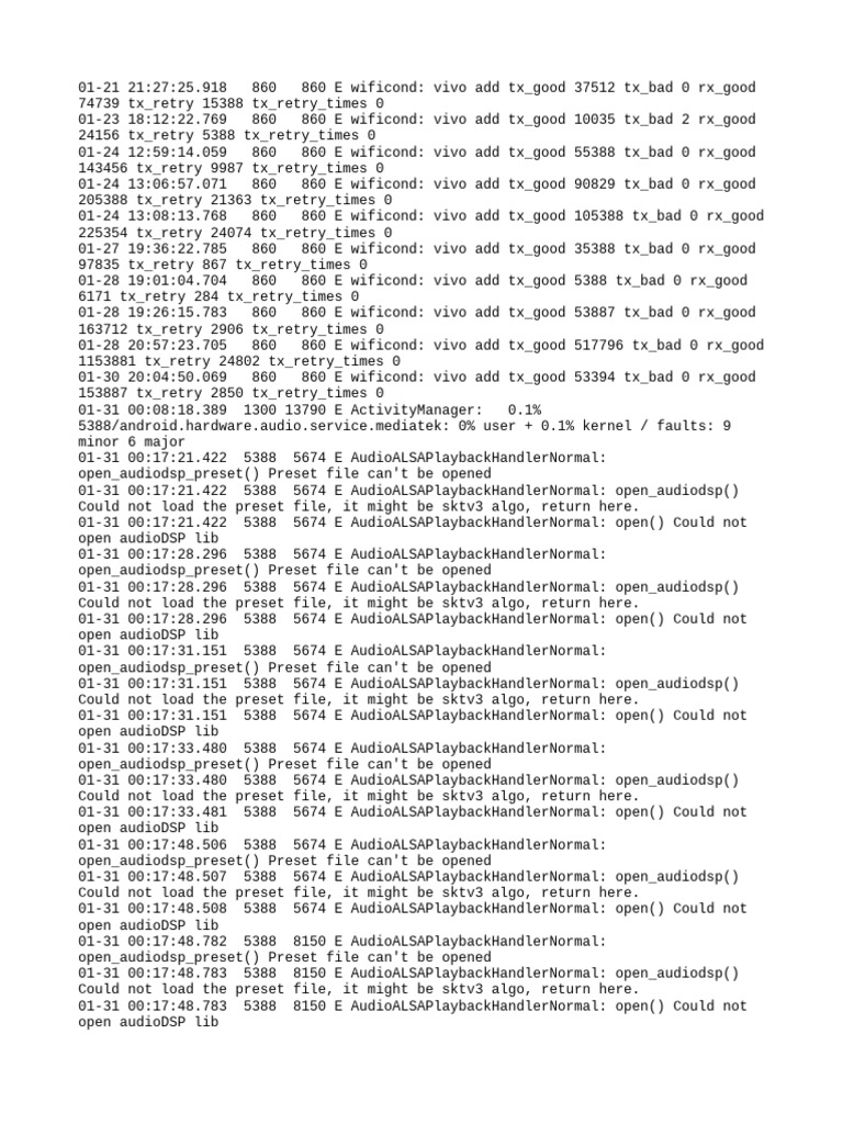 Log | PDF | Software | Computer Architecture