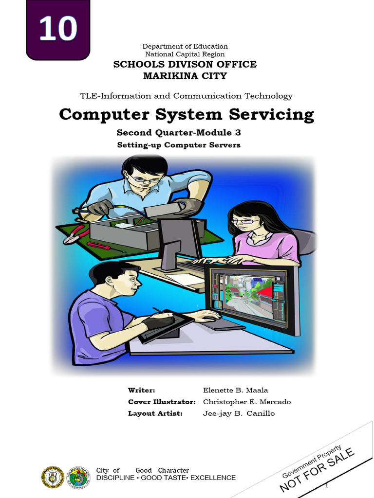 TLEComputerSystemsServicing Grade10 QTR2 Module3 OK | PDF | Computer Network | Ip Address
