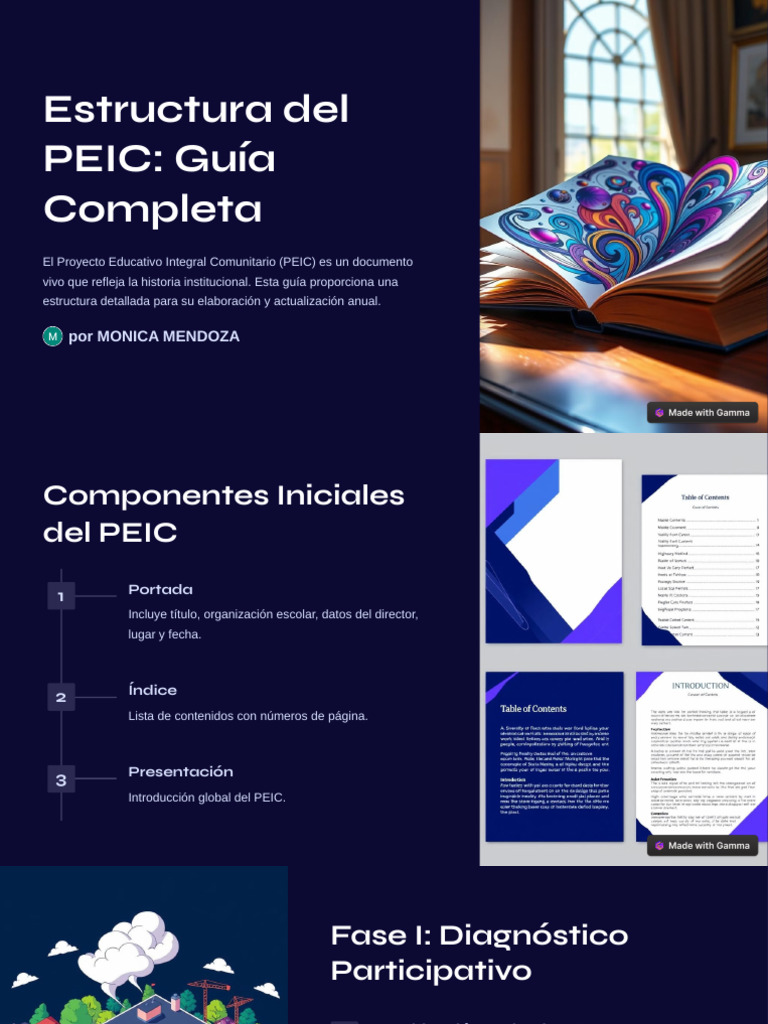 Estructura Del PEIC Guia Completa | PDF