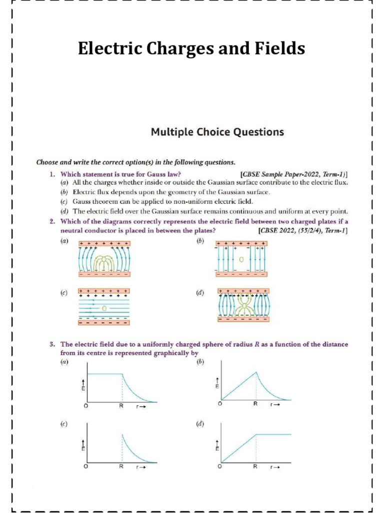 Understanding Electric Charges & Fields | PDF