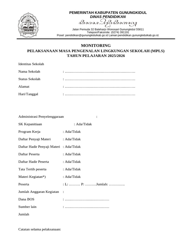 10 Instrumen Monitorimng MPLS Tahun 2025 | PDF