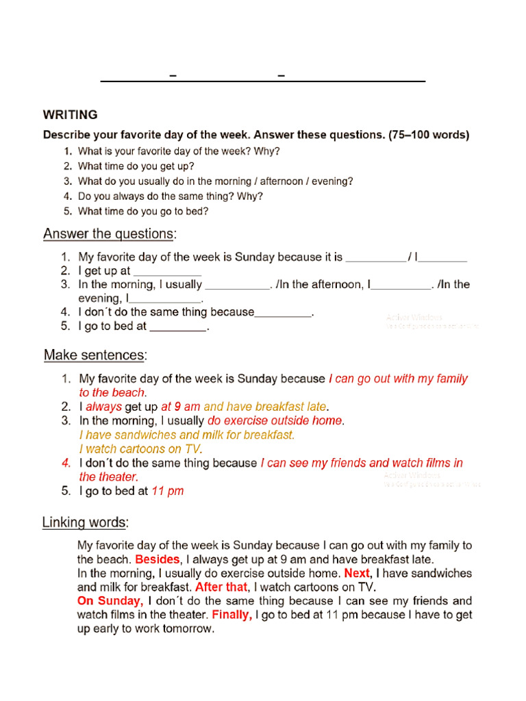 Week - 05 Writing Plan - Making Paragraphs | PDF