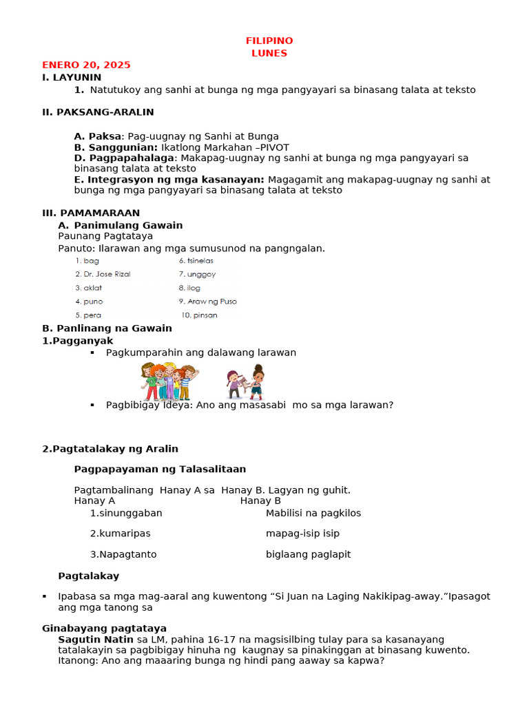 Filipino Q3 Week 3 | PDF