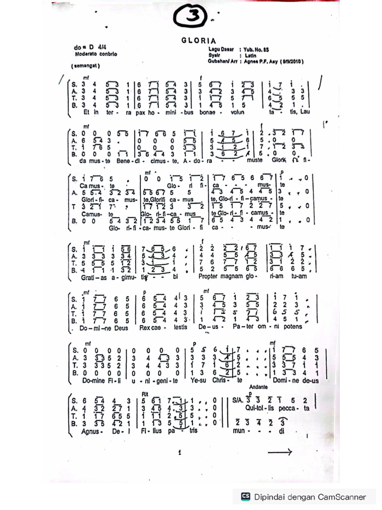 Gloria | PDF