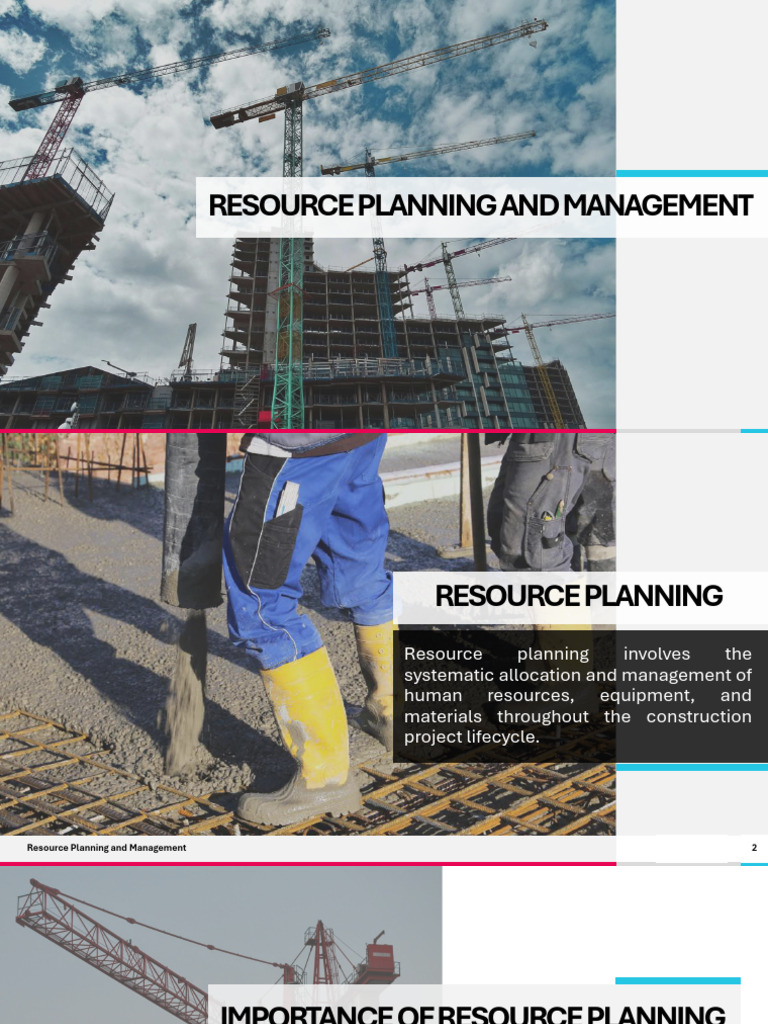 Effective Resource Planning in Construction | PDF | Waste Management ...
