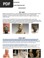 Art and Technology in Pre Colonial Ghana | PDF | Pottery | Ghana