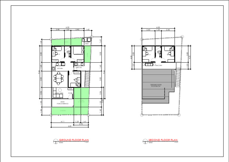 Revised Floor Plan | PDF | Buildings And Structures | Architectural Design