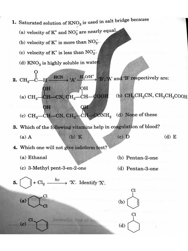 Sample Paper 5 | PDF