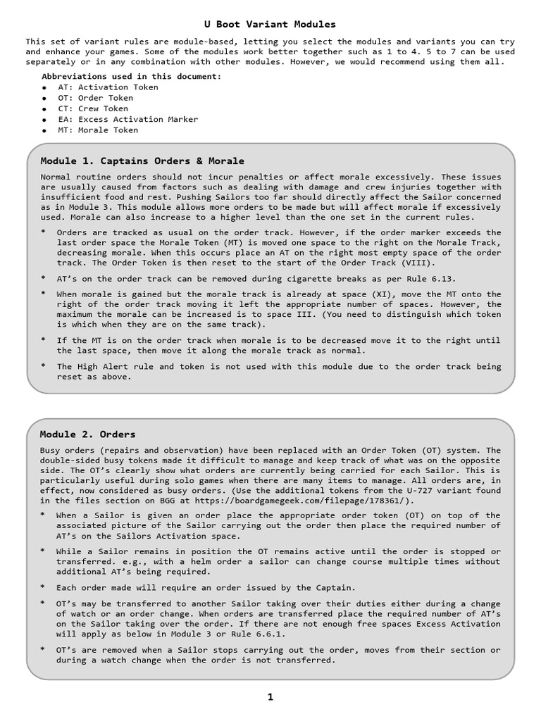 U Boot Variant v35 | PDF | Meal | Cooking