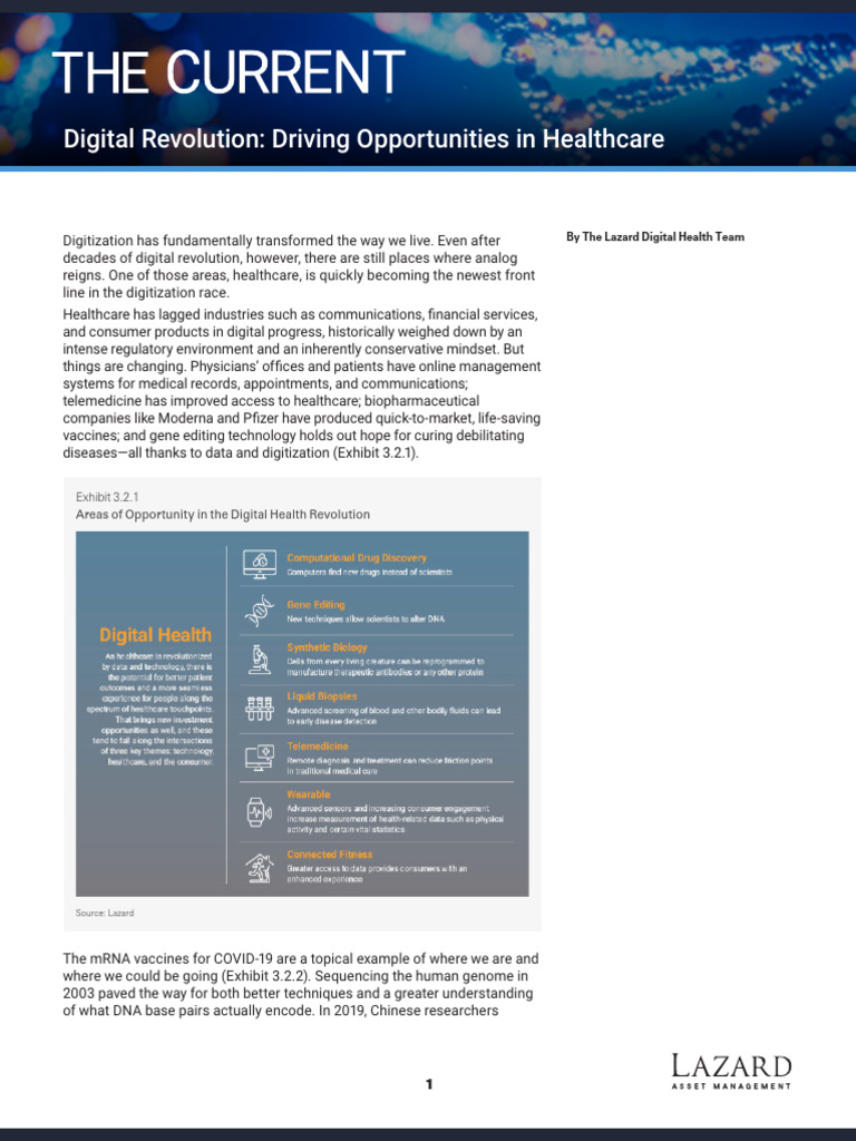 Digital Health Revolution Opportunities | PDF | Personalized Medicine ...