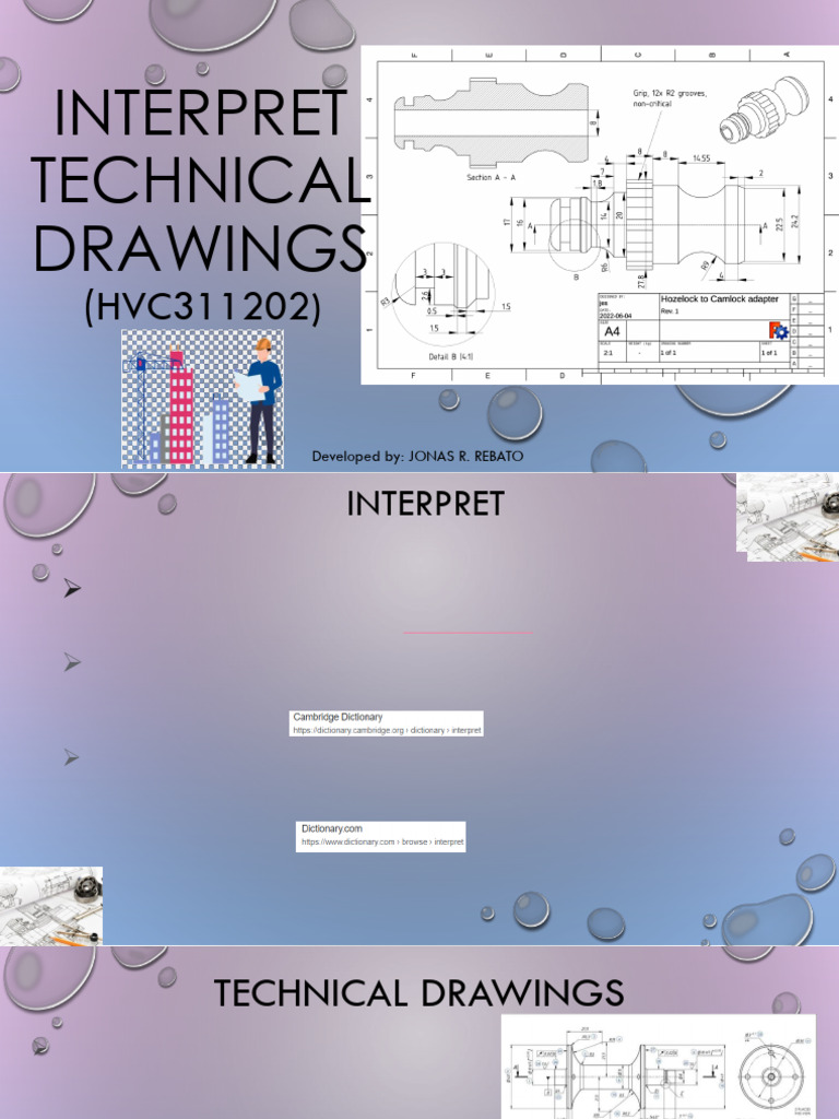 Interpret technical drawings_1_PDF_DomRAC NCII | PDF | Technical ...