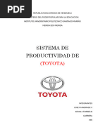 Implementación de ISO en Toyota | PDF | Calidad (comercial) | Toyota