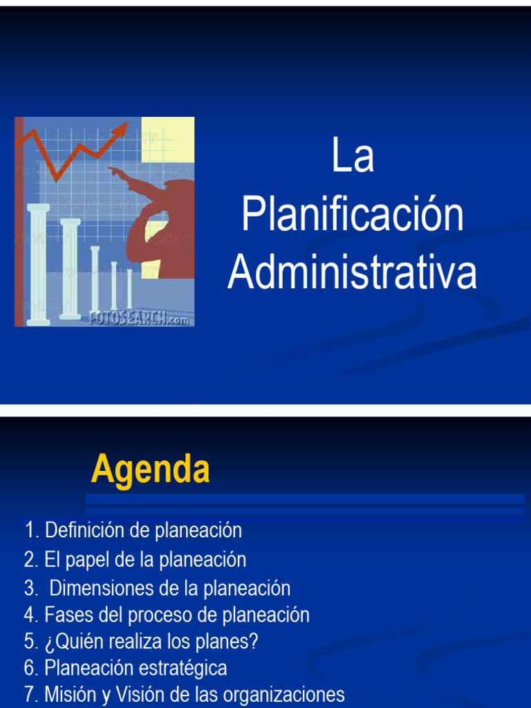 Guía Completa de Planificación Administrativa | PDF | Planificación | Análisis FODA