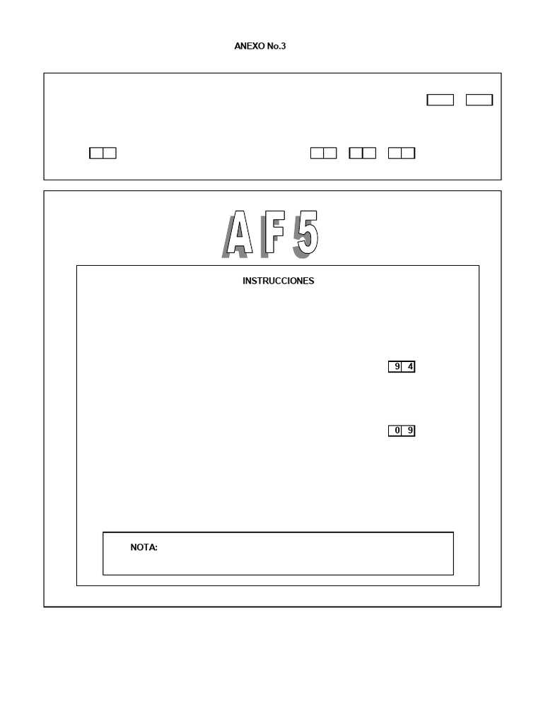 Anexo 12 Af5 Test y Corrección | PDF