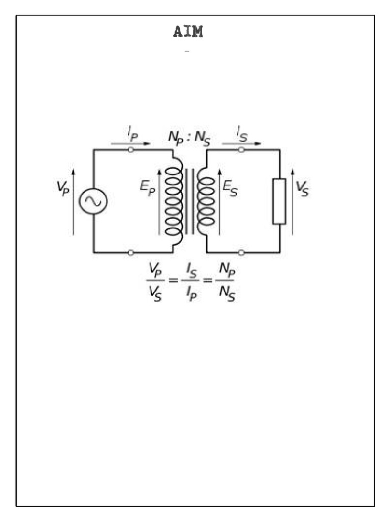 Transformer Basics for Students | PDF | Transformer | Inductor