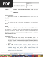 DOH Uniform Guidelines 2023-2026 | PDF | Blouse | Fashion