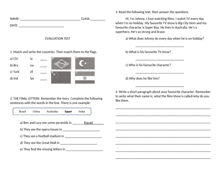 The Final Letter, Test, III | PDF