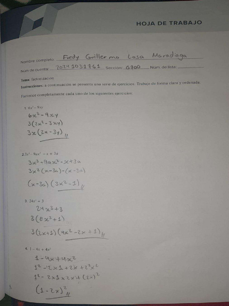 Tarea2 - Fredy Guillermo - 0700 | PDF