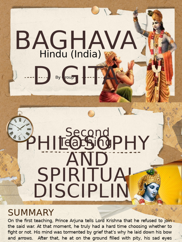 Male Divinity Baghavad Gita - The Second Teaching | PDF | Bhagavad Gita ...