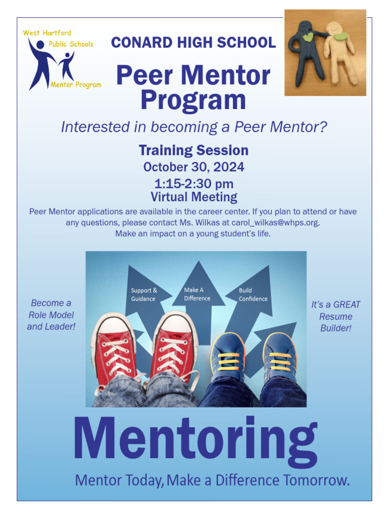 Peer Mentor Training 2024 Flyer Conard | PDF