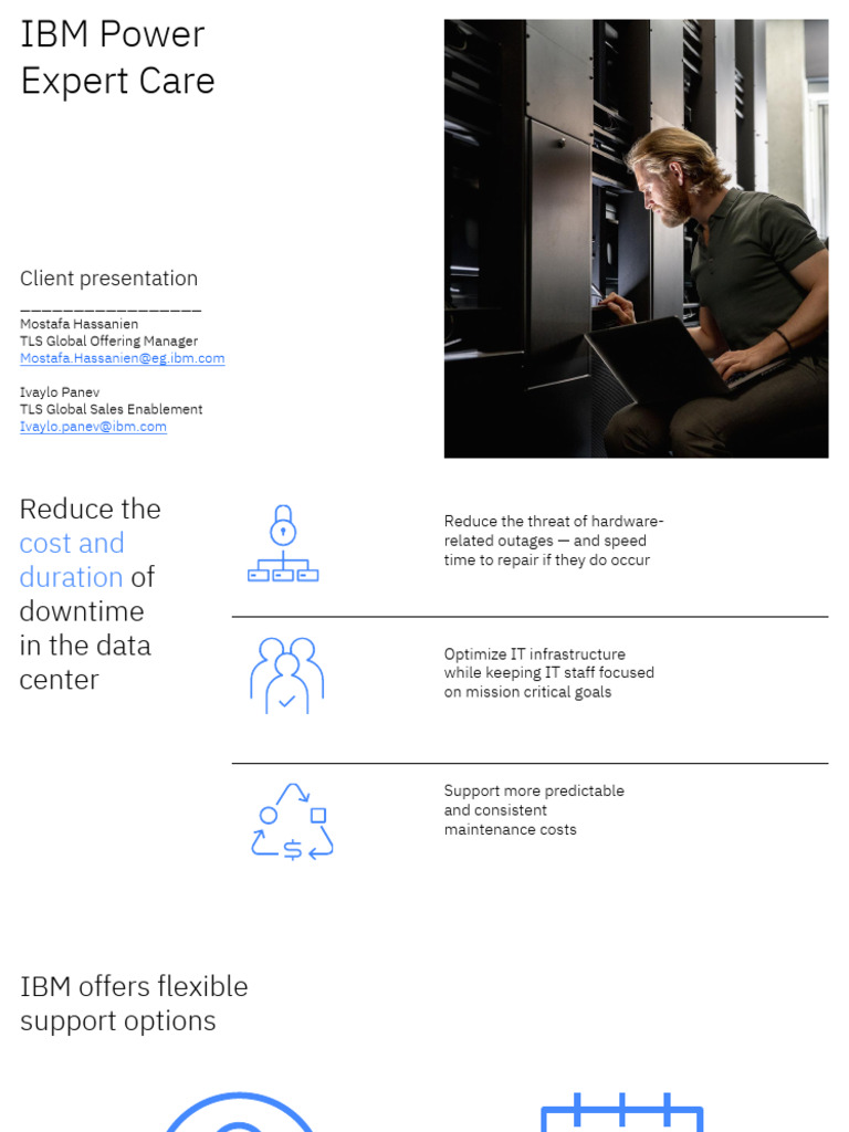 IBM Power Expert Care Support Options | PDF | Cloud Computing | Point ...