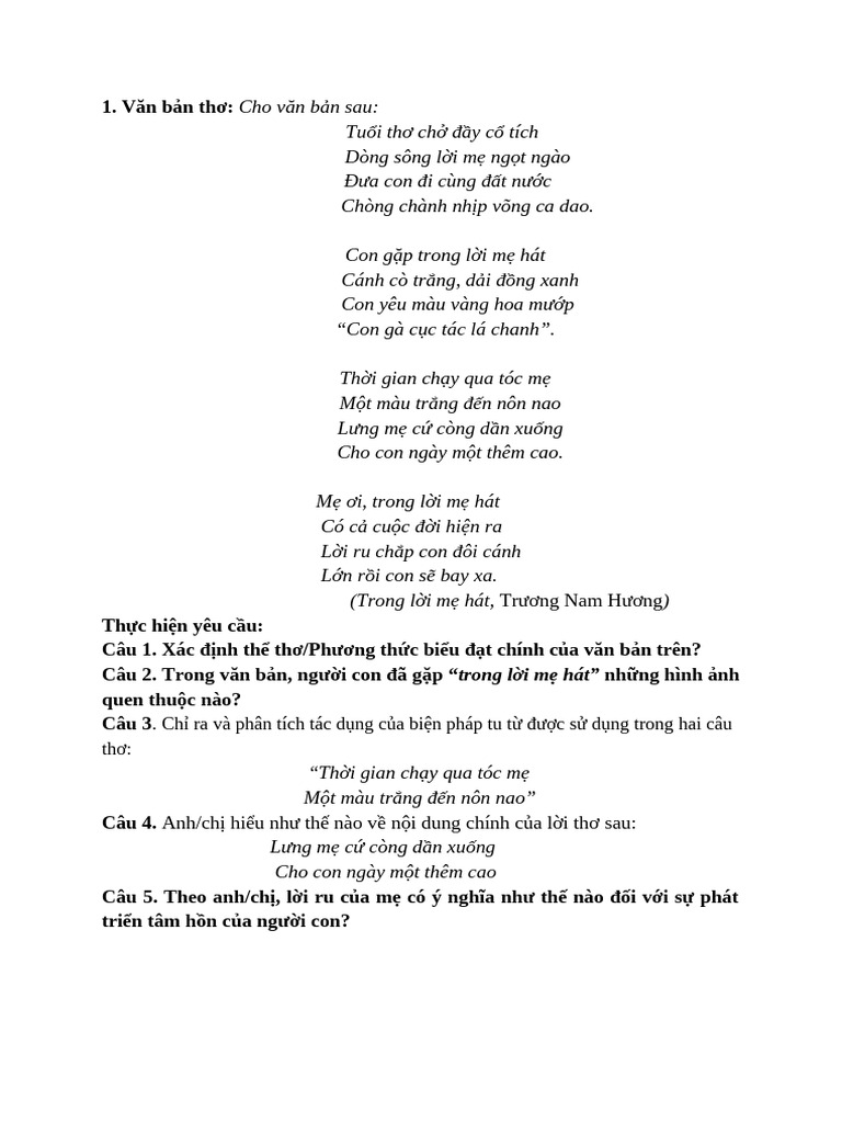 Đề gửi 10a6 | PDF