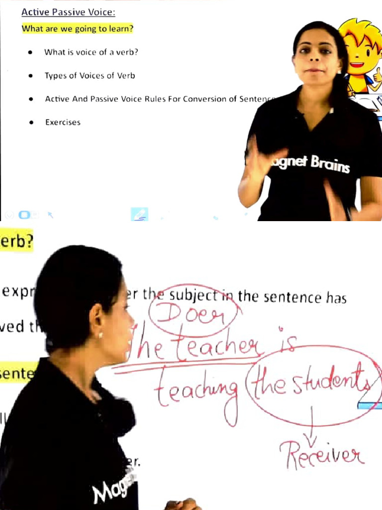 1.active Passive Voice | PDF