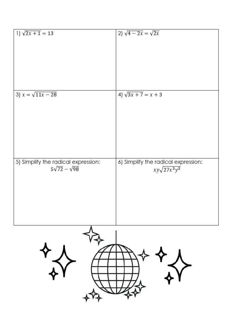 Radicals Review Levels PDF | PDF