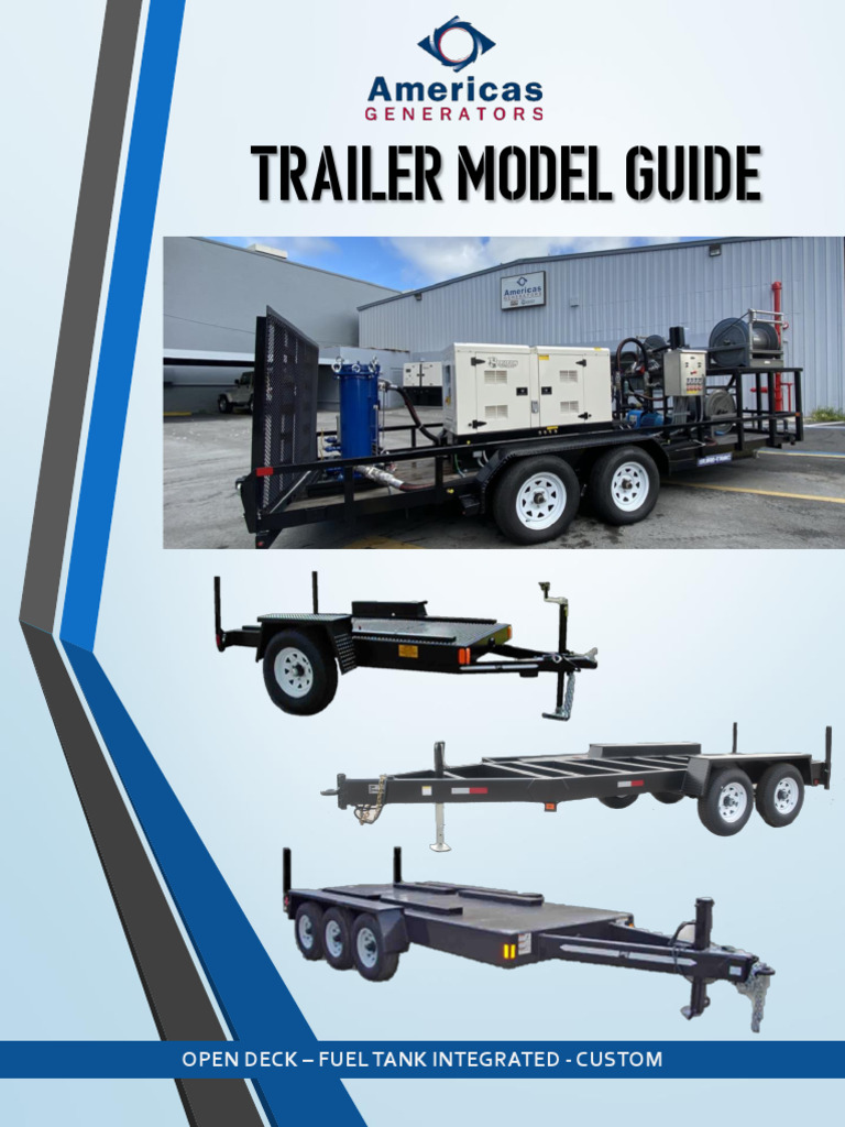 Trailers Brochure Americas Generators | PDF | Trailer (Vehicle) | Motor ...