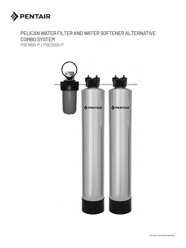 Pse 2000 Pro 20 Pelican Pentair | PDF | Tap (Valve) | Ultraviolet