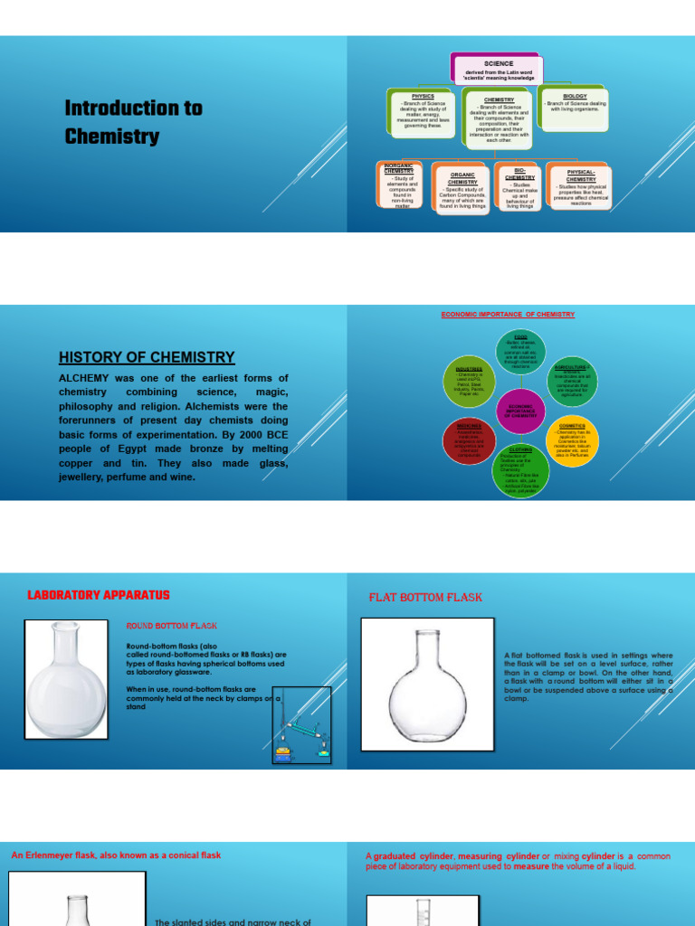 Introduction to Chemistry | PDF | Chemistry | Physical Sciences