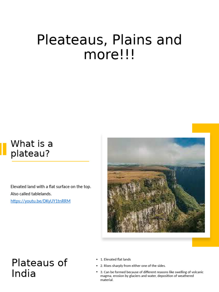 Landforms | PDF