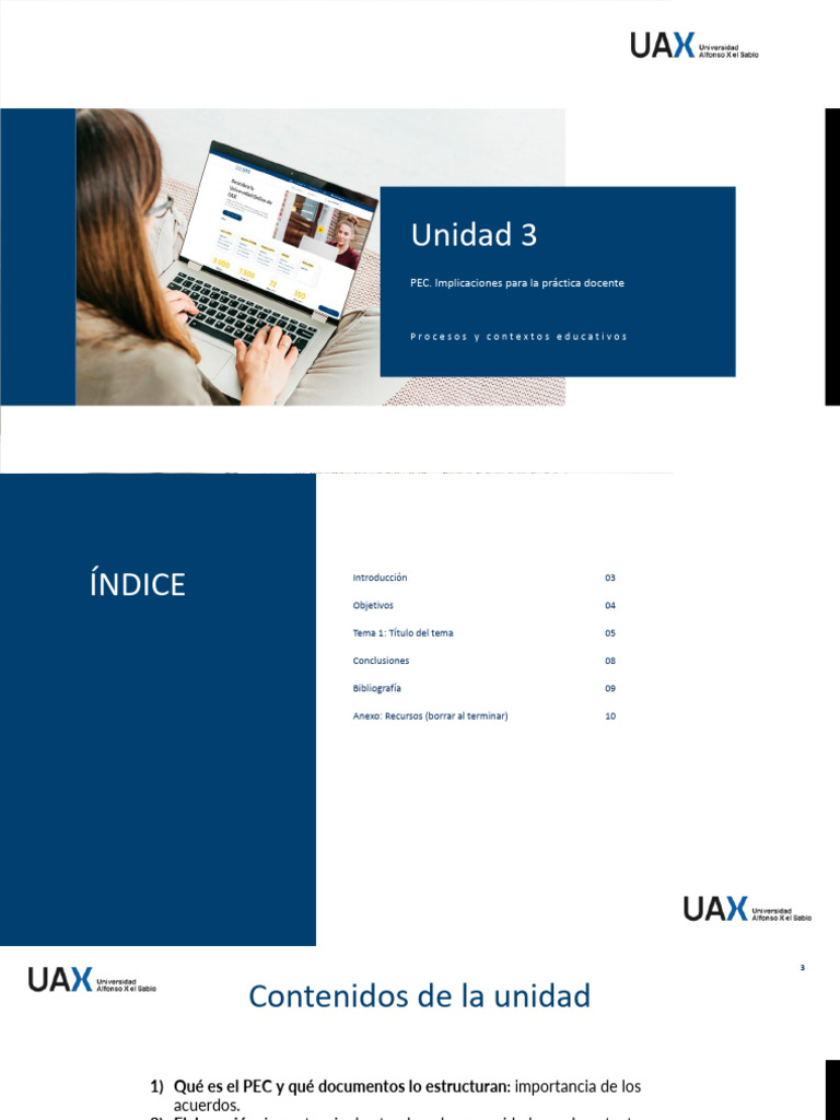 Tema 3 PEC. Implicaciones para La Práctica Docente - Presentación Esther | PDF | Evaluación ...