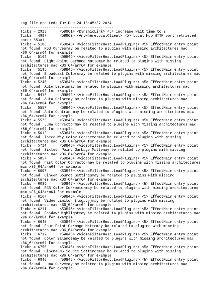 Adobe Media Encoder Log | PDF | Computer Science | Computer Architecture