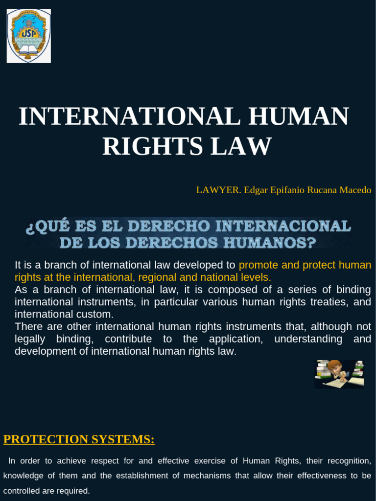 International Human Rights Law | PDF | Human Rights | Treaty
