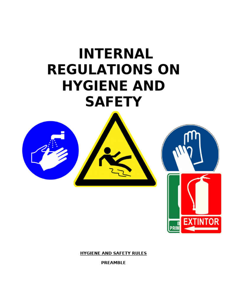 INTERNAL REGULATIONS Butcher Shop Where Miguel | PDF | Occupational ...