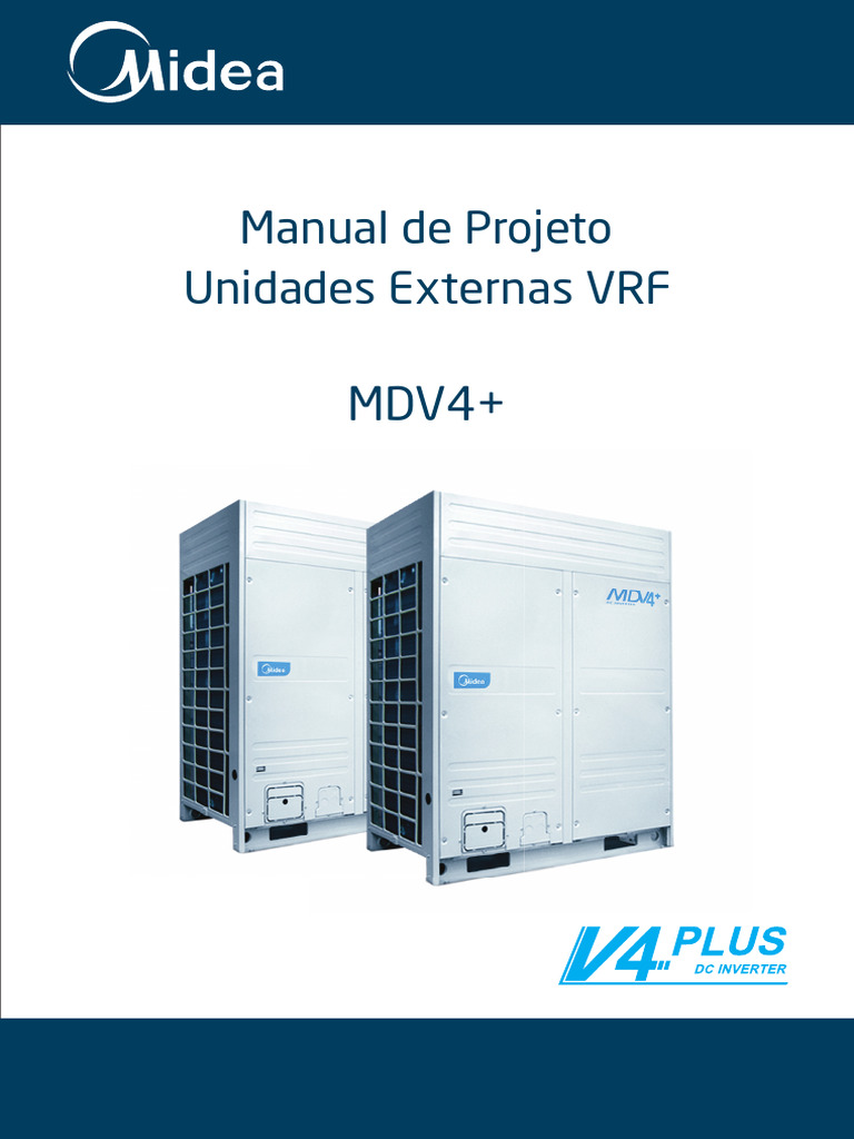 Manual de Projeto Mproj. Mdv4 Externa | PDF | Ar condicionado | Motores