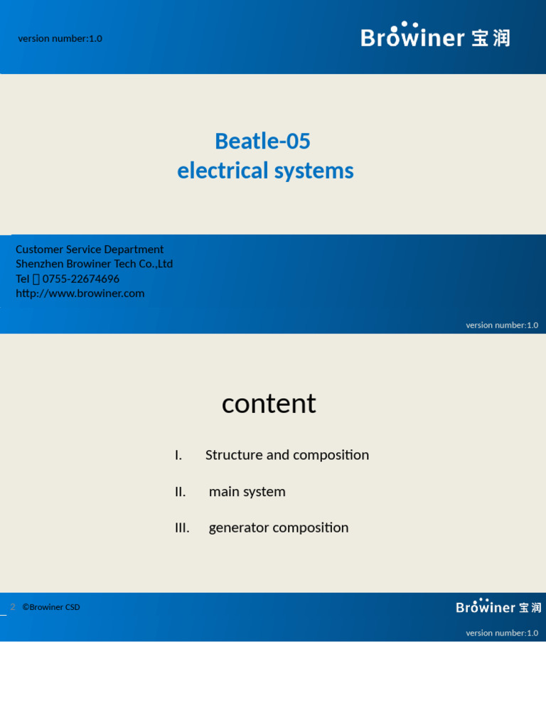 Beatle-05 Electrical System Guide | PDF | Power Inverter | Direct Current