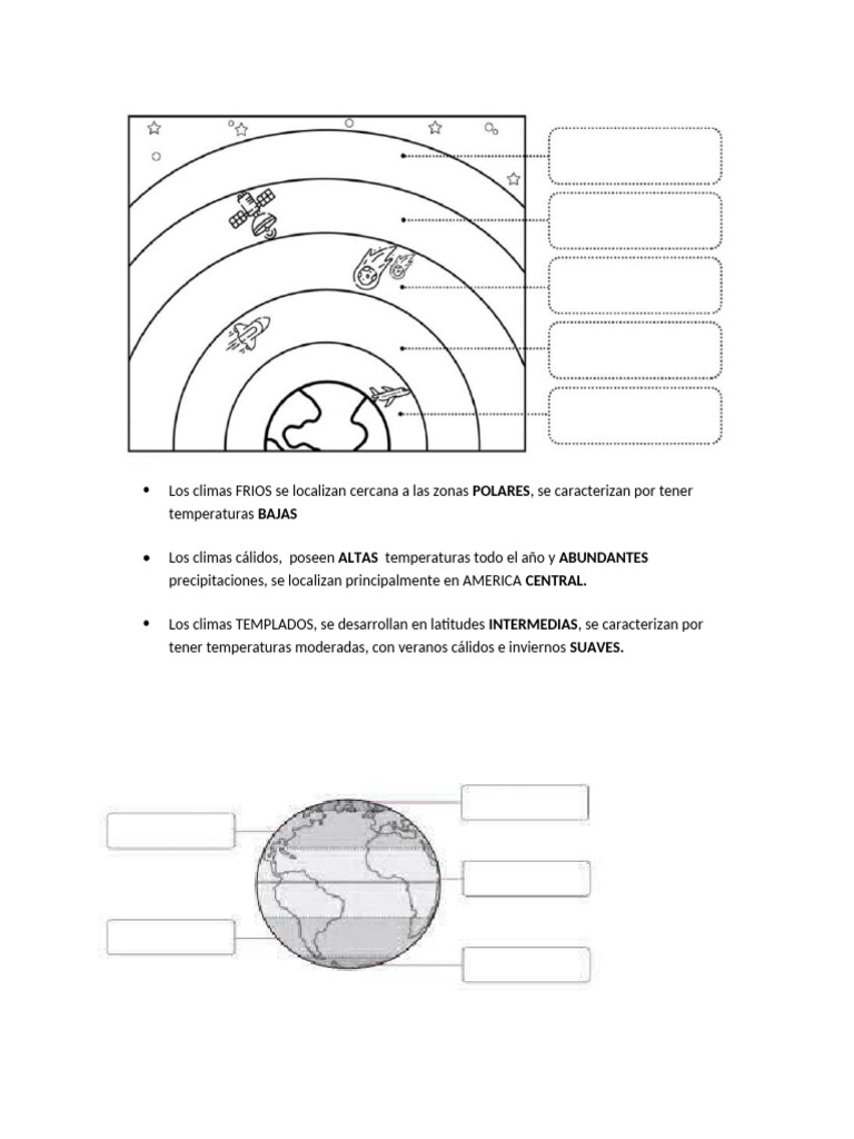 Características de Climas Globales | PDF