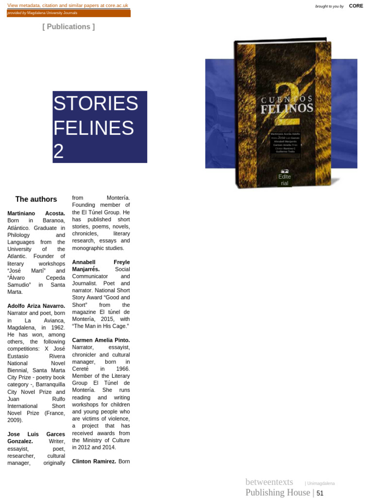 Feline Tales 2 | PDF | Writing