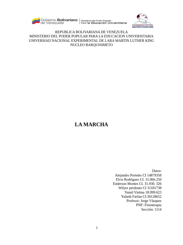 Biomecánica de la marcha claudicante | PDF