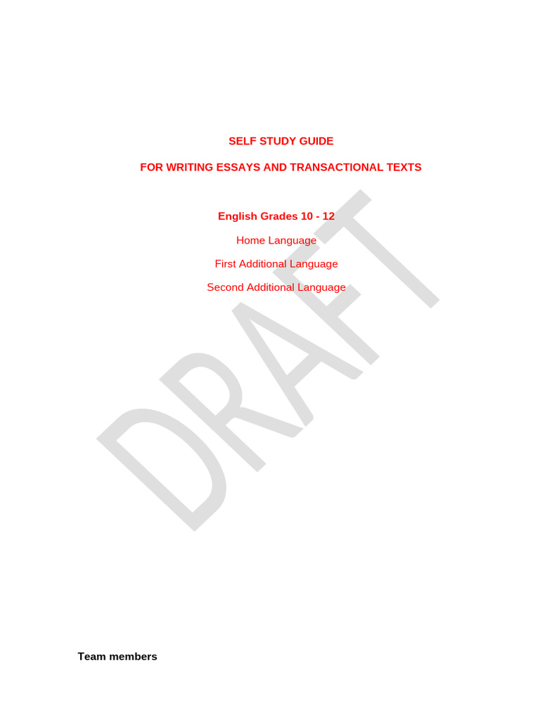 Creative Writing Self Study Guide 2021edited - Docx Version 1 | PDF | Essays | Proofreading