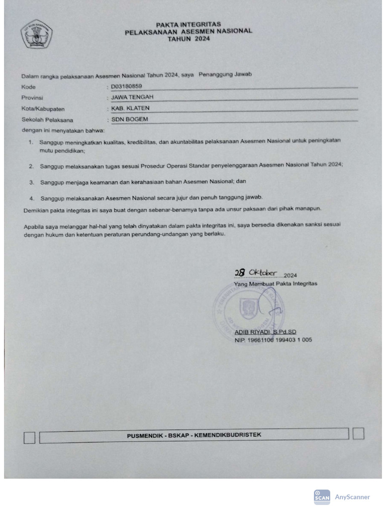 Penanggung Jawab PI | PDF