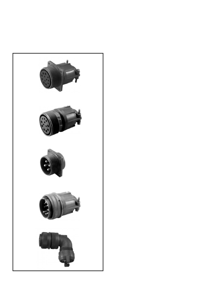 Military-Grade Connectors Guide | PDF | Electrical Connector ...